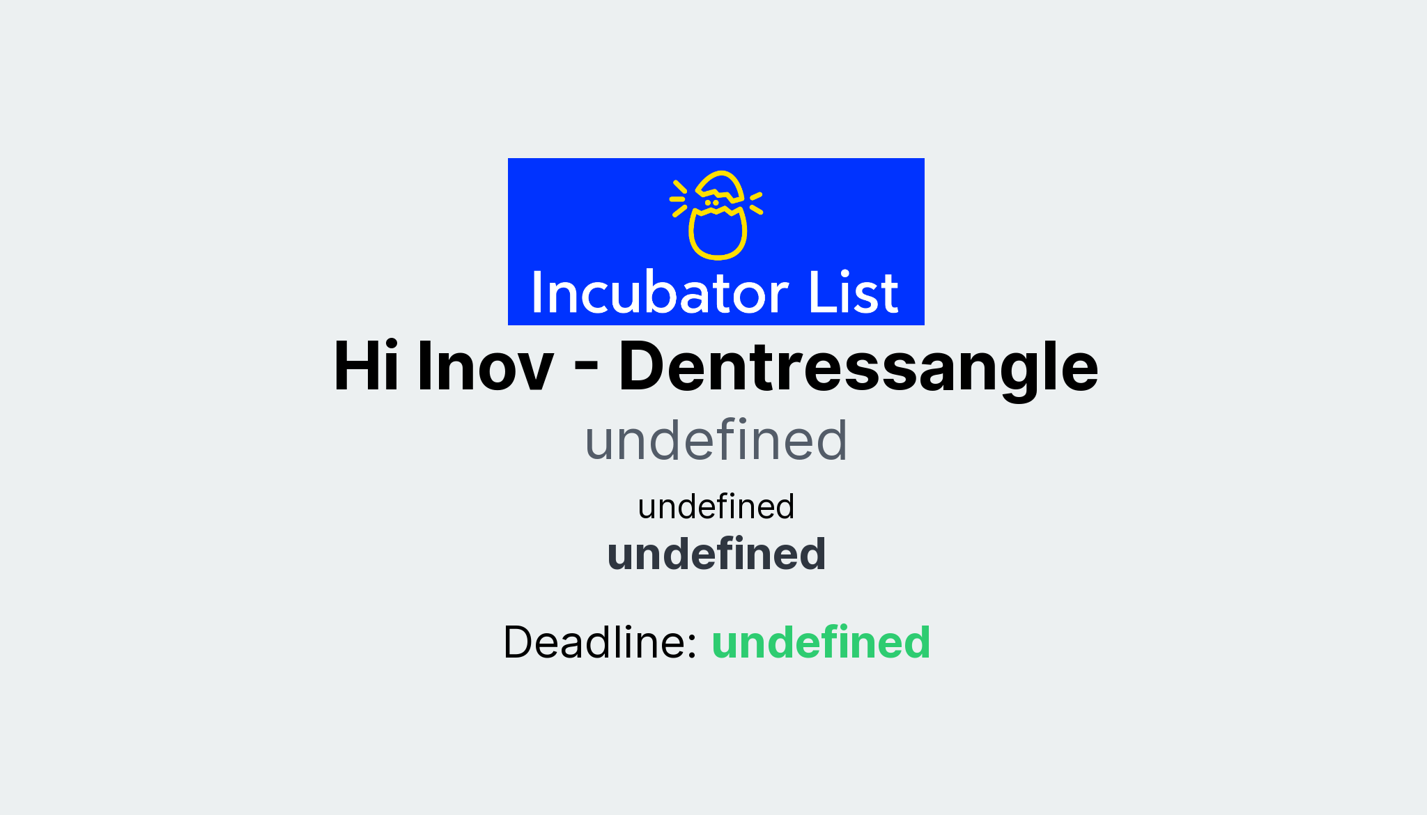 Hi Inov Dentressangle Key Information